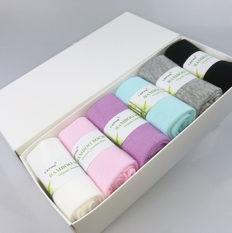 C&Fung brand Women bamboo socks sock box Bambo... – Vicedeal