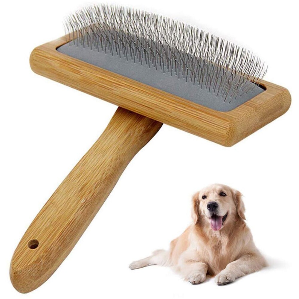 Yingte Slicker Dog Grooming Brush,Pet Shedding Gro... – Grandado