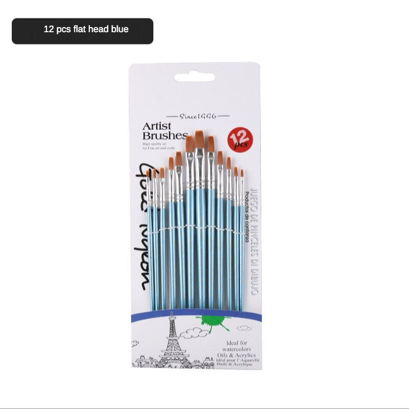 6pcs/12pcs watercolor four-color hook line pens ny... – Grandado