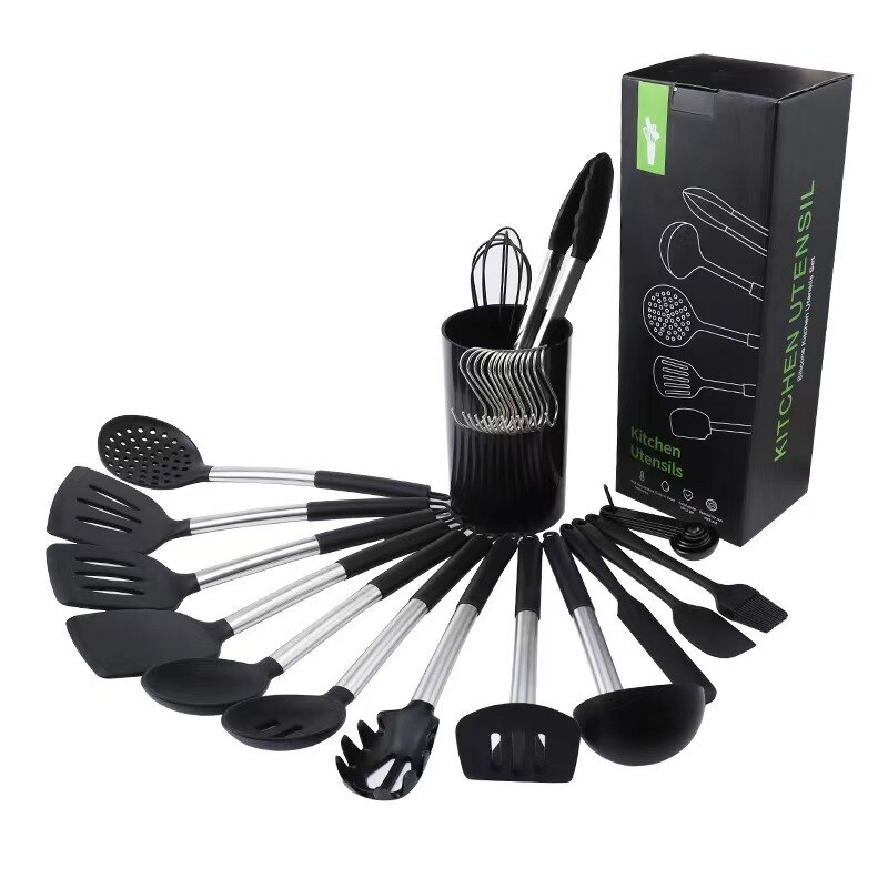 Silicone cookware set, 34-piece LAYL kitchen tool ... – Grandado