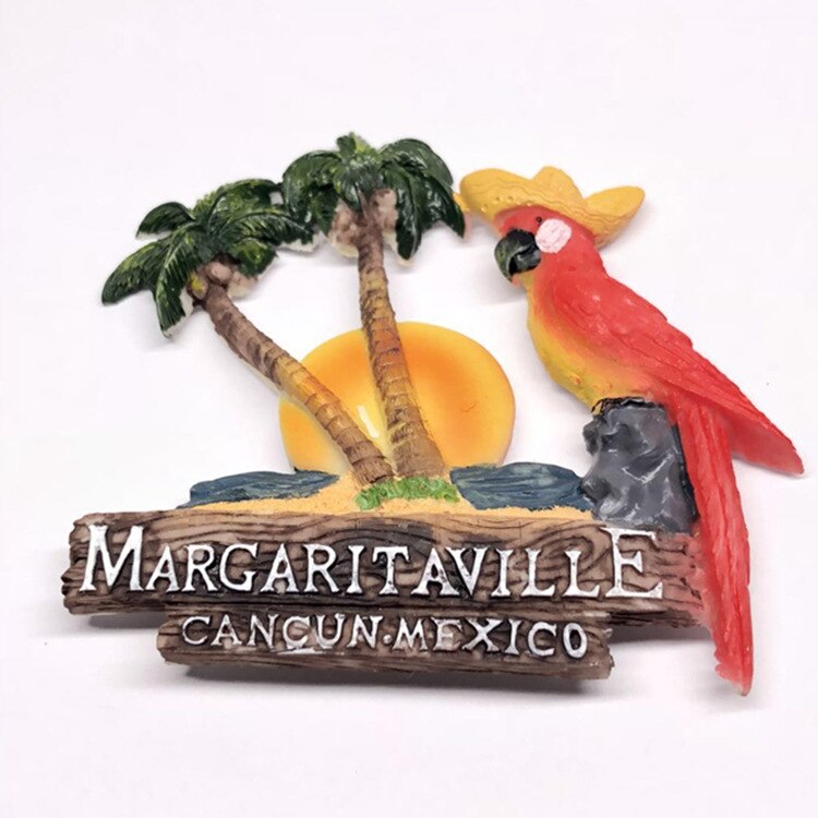 Mexico Cancun Fridge Magnet Tourist Souvenir 3D Re... – Vicedeal