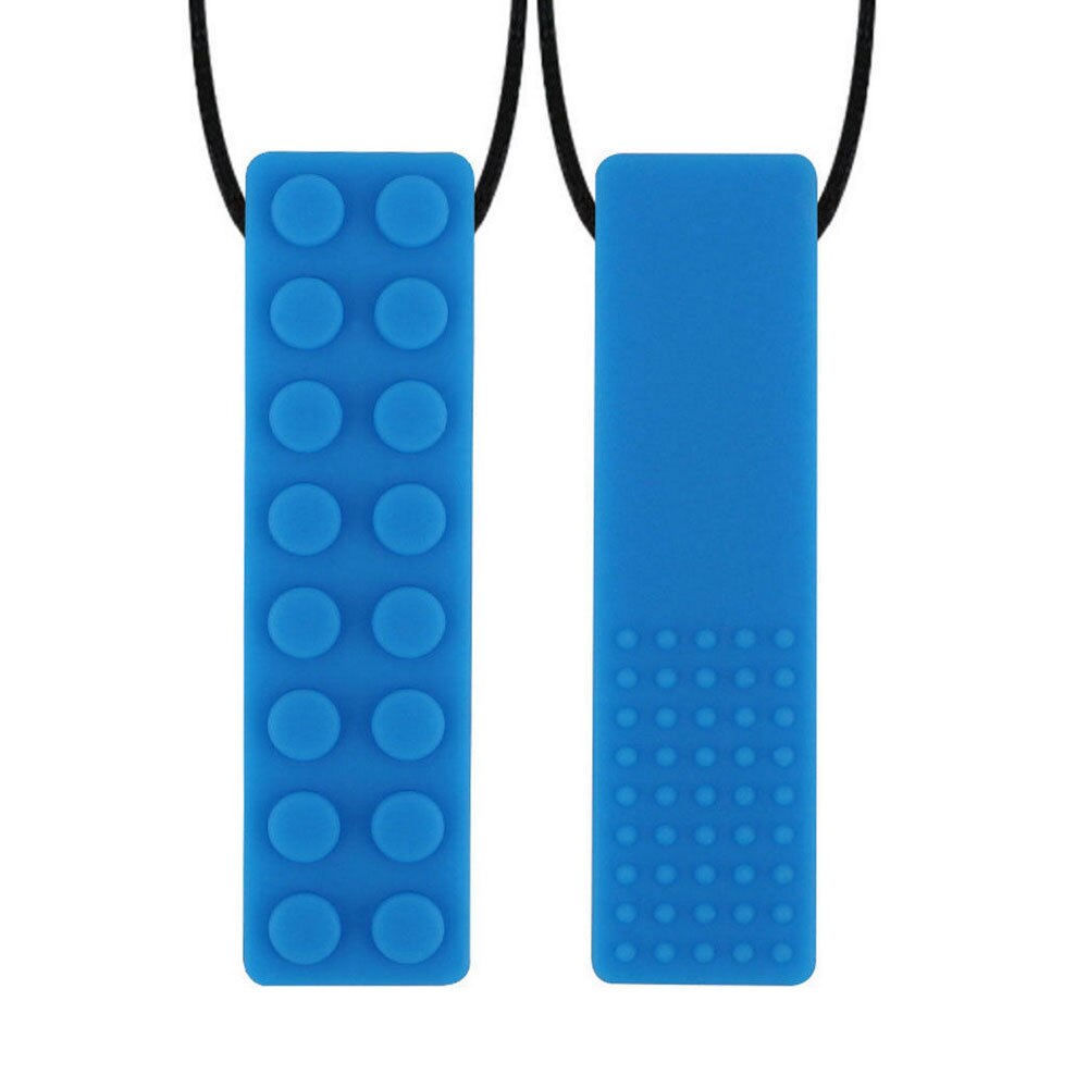 Brick Autism Chewy Chewie Necklace Sensory Asd Adh... – Grandado