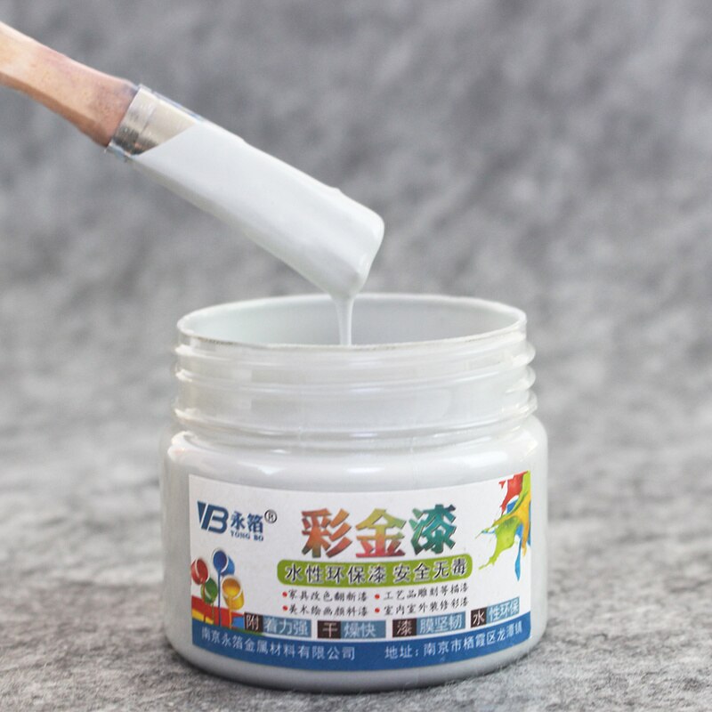 100g gray water-based paint varnish, furniture, ir... – Grandado