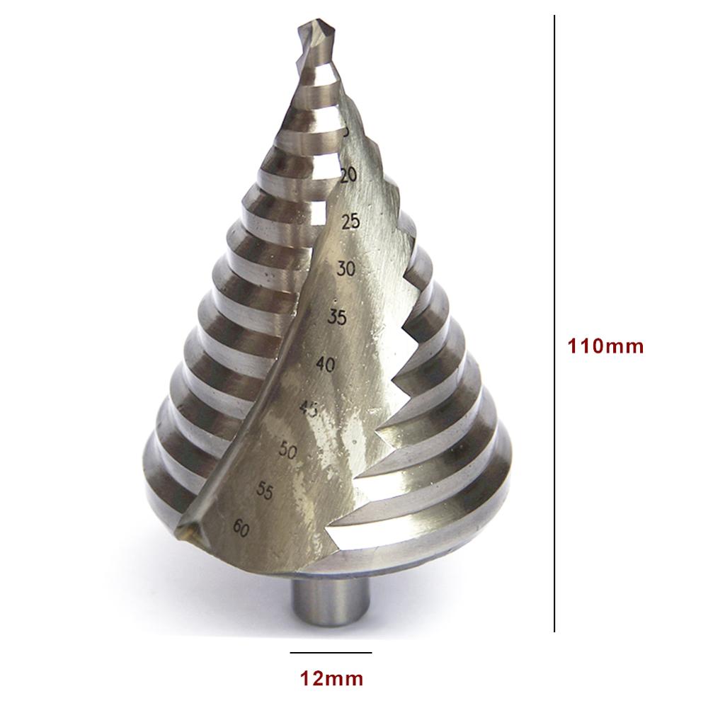 110mm Cone Hole HSS Titanium Coated Step Drill Bit... – Grandado