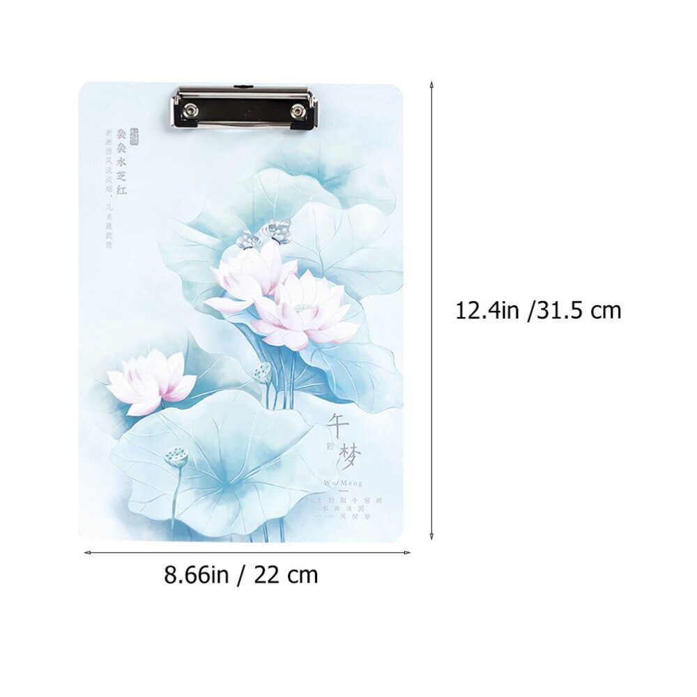 1pc File Clip Boards A4 Clipboards Paper Folder Bo... – Grandado