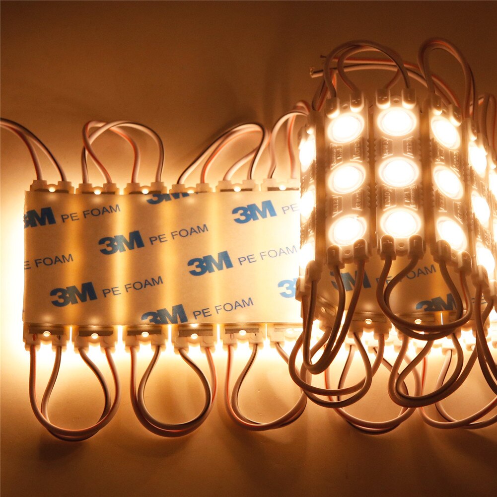 2835 Led Module 3 Leds DC12V Waterdichte Advertent... – Grandado