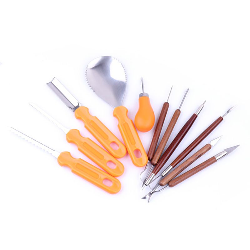 Profession 11Pcs Halloween Pumpkin Carving Kit Sta... – Vicedeal