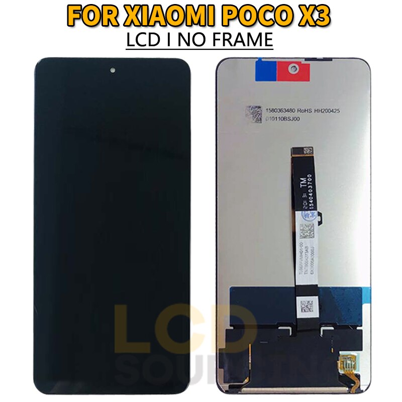 6.67 "Ips Lcd Voor Xiaomi Poco X3 Nfc Lcd-scherm T... – Vicedeal