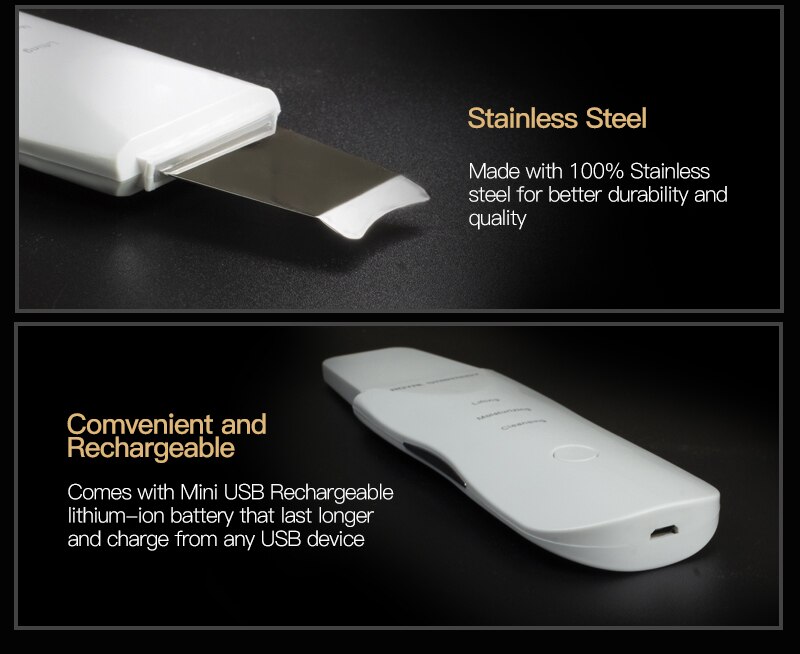 Skin Scrubber Deep Face Cleaning Machine Peeling S... – Vicedeal