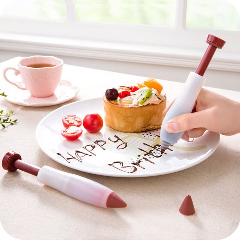 Pastry Pen Cream Chocolate Fruit Jam Plunger Cake ... – Vicedeal