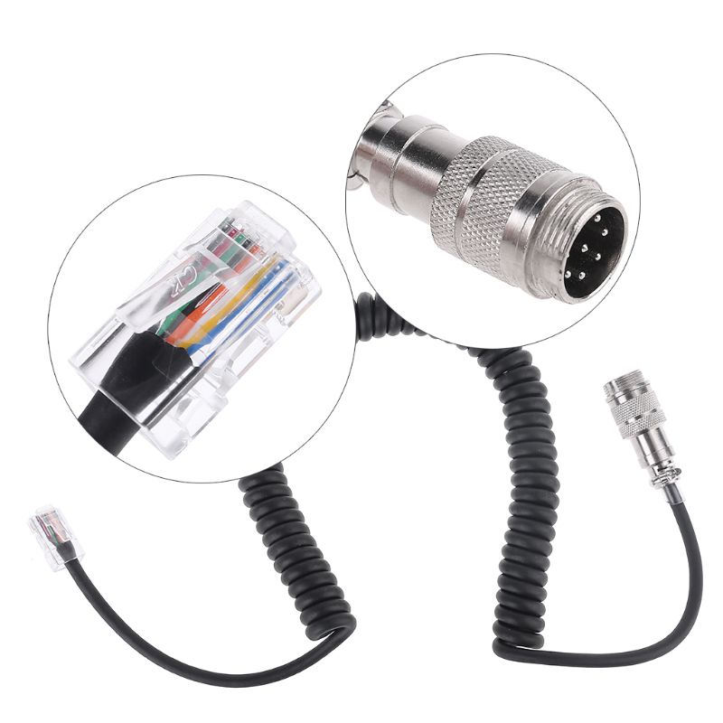 8Pin to RJ-45 Modular Plug Mic Cable Adapter for Y... – Grandado