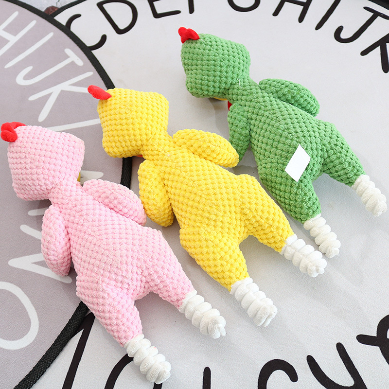 Plush Pet Chew Toys for Small Medium Dogs Squeaky ... – Grandado