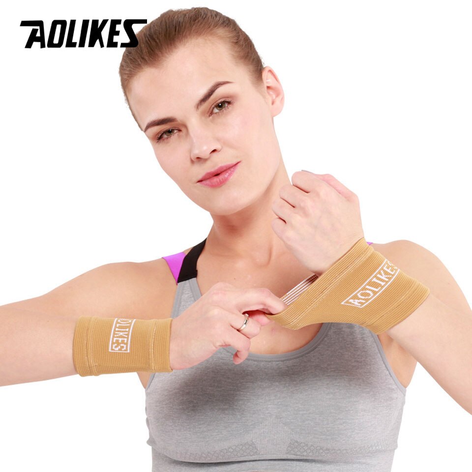 AOLIKES 1Pair Wrist Support Protect Wristband Unis... – Grandado