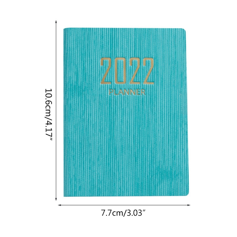 2022 Portable 2022 Time A7 Notepads 365 Days Sched... – Grandado