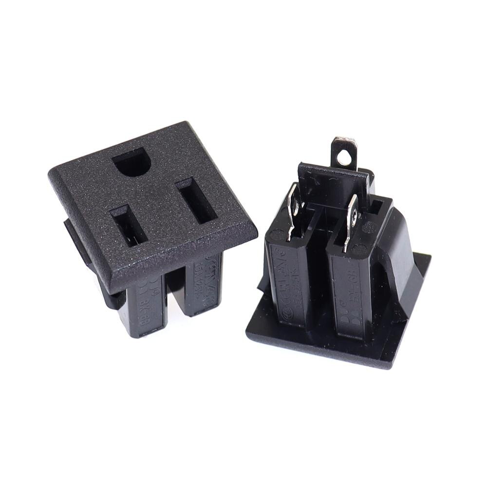 10PCS Chassis Female 3PIN AC US Nema 5-15R Inline ... – Grandado