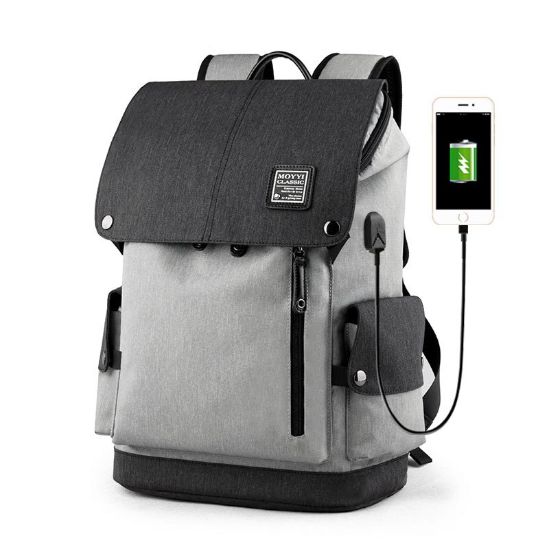 MOYYI External USB Charging Backpacks Laptop Compu... – Vicedeal