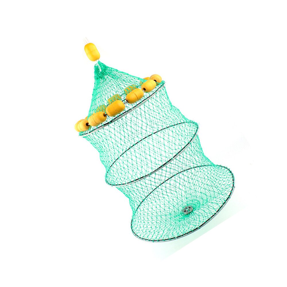 45*65CM Nylon Fishing Net Collapsible Trap Fish Cr... – Grandado