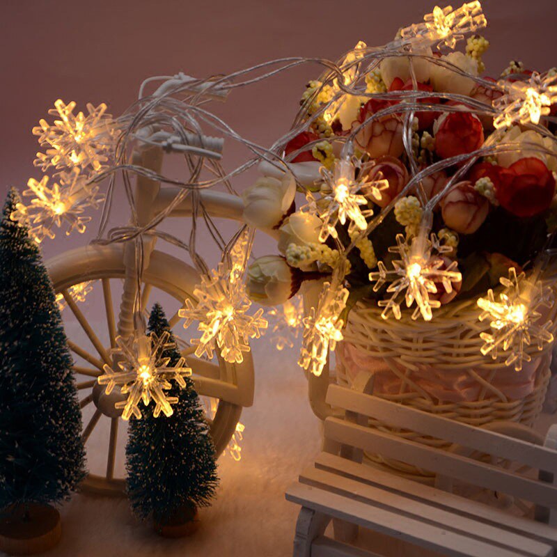 20Leds 220V Snowflake Light String Led String Fair... – Vicedeal