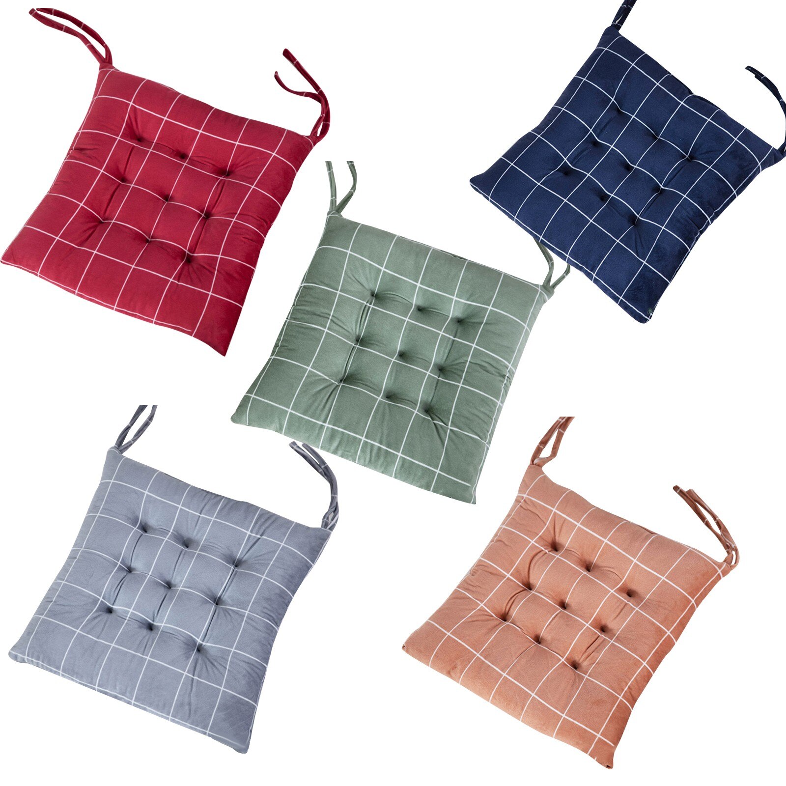 40 X 40 Cm Chair Cushions With Polyester Square Se... – Vicedeal