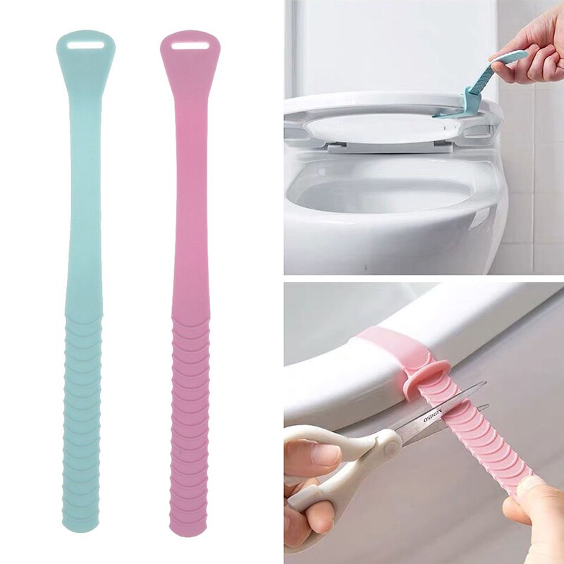 2pcs Silicone Bathroom Toilet Lid Handle Adjustabl... – Vicedeal