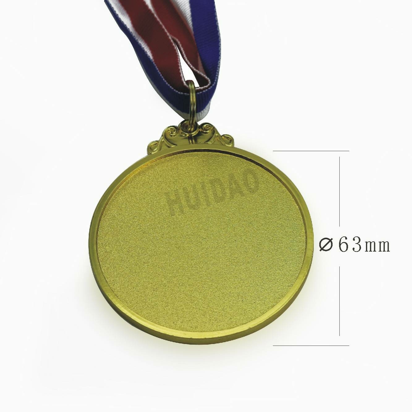 1PCS Blank Medals with Ribbon Gold Color Medal No ... – Vicedeal