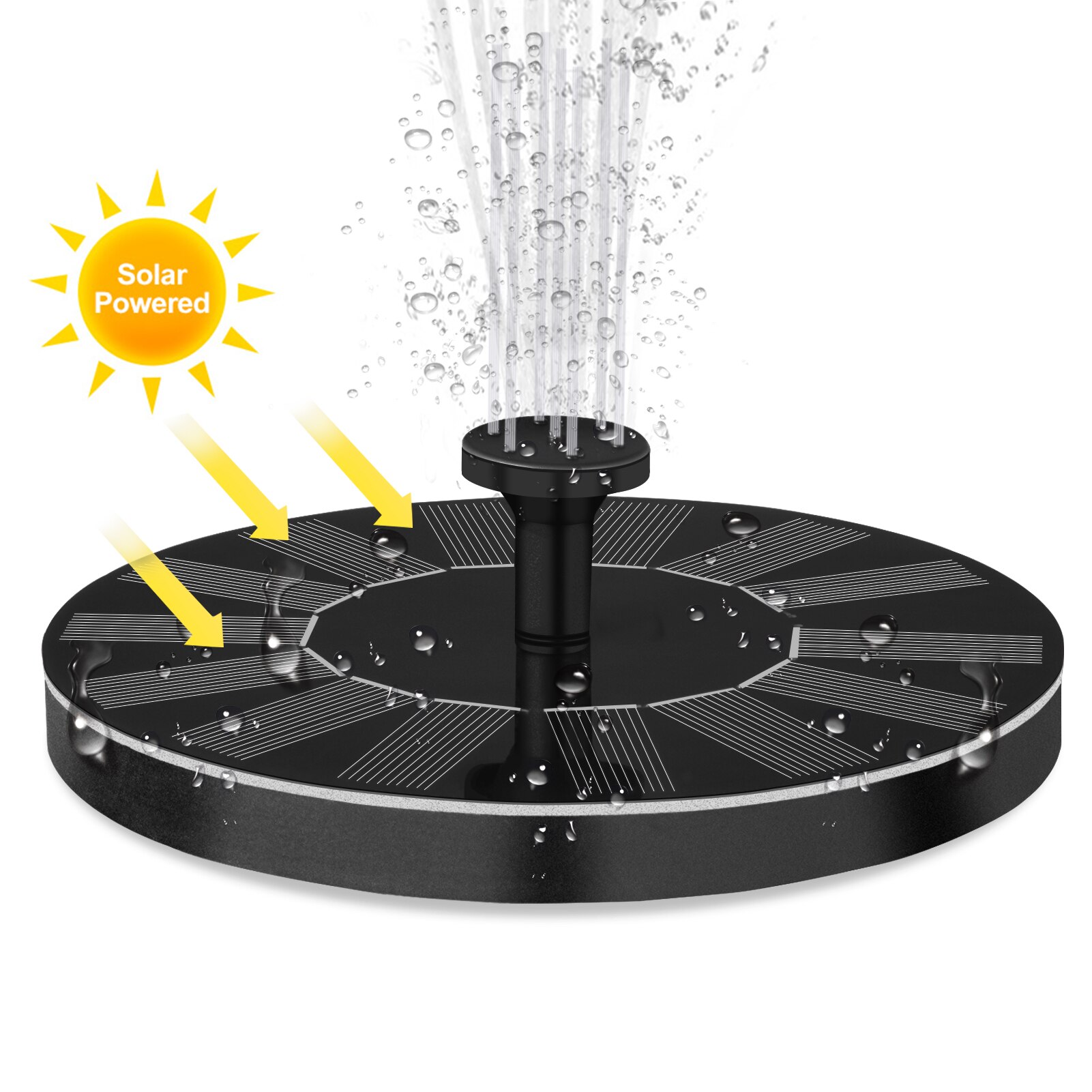 Solar Fontein Vogel Bad Fontein Solar Drijvende Fo... – Vicedeal