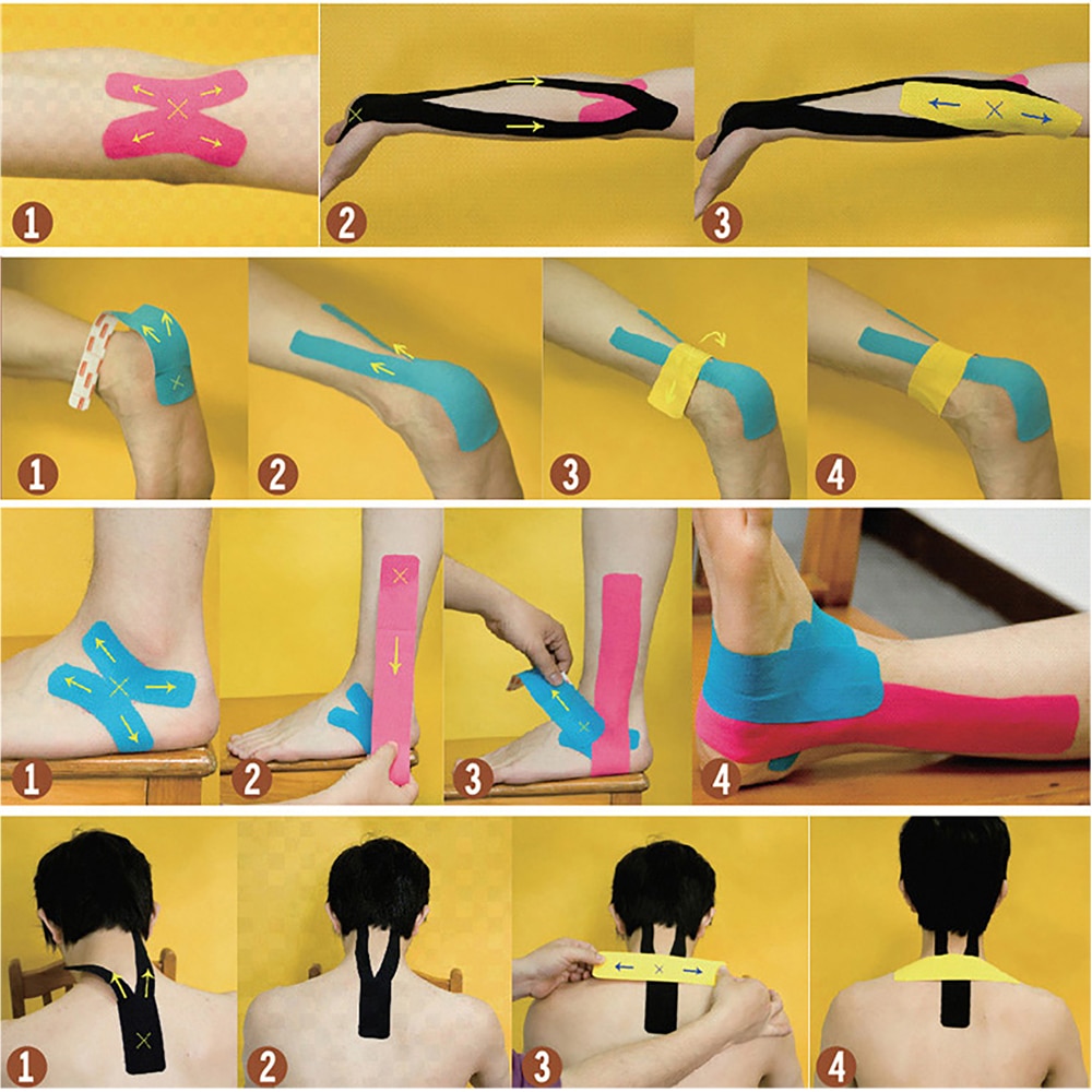 Muscle Bandage Kinesiology Tape Athletic Sports Co... – Grandado