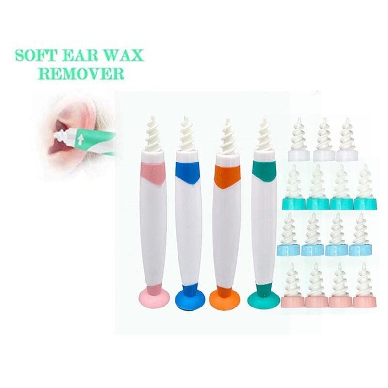 16Pcs Siliconen Oor Lepel Tool Set Spiraal Oor-Cle... – Grandado