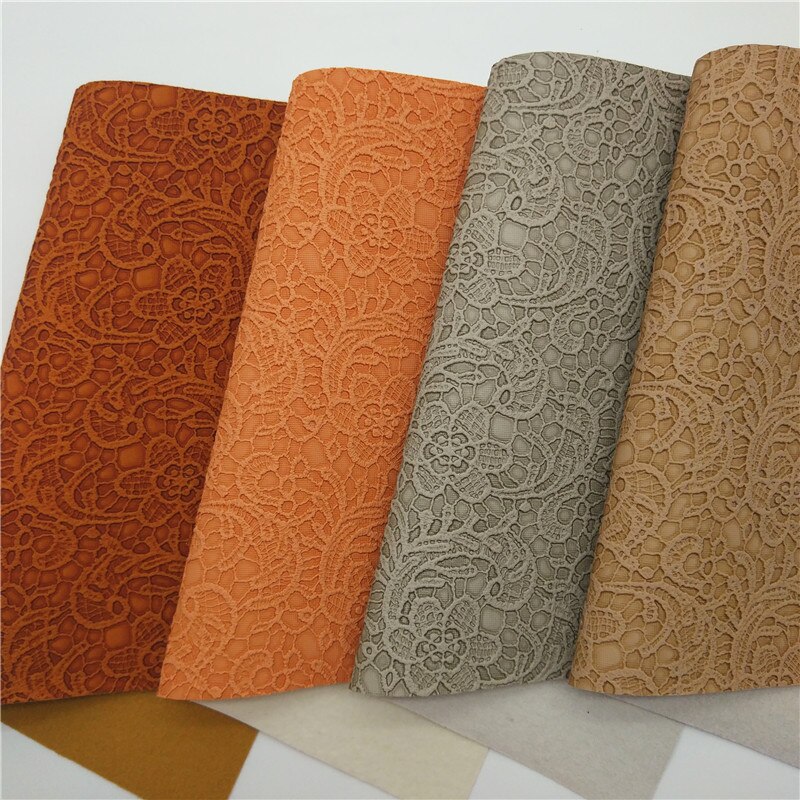 Synthetic Leather Rose Flowers Embossed Faux Leath... – Grandado