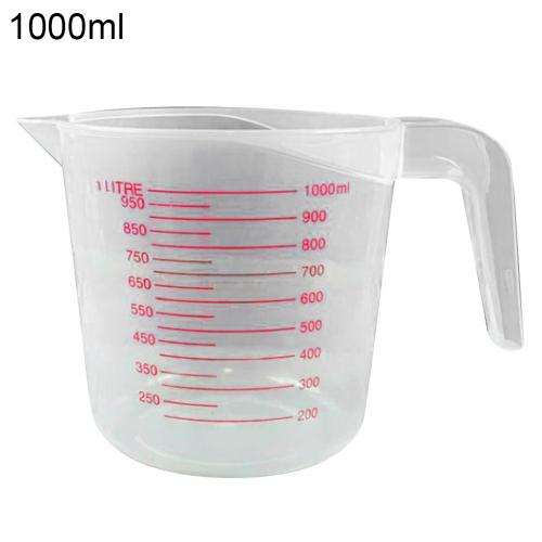 250/500/1000ML/100ML Plastic Measuring Cup Jug Pou... – Vicedeal