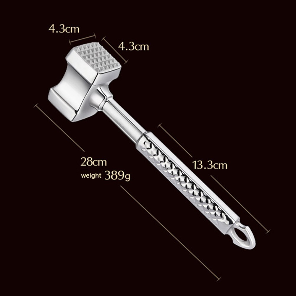 Double Sided Meat Hammer Meat Tenderizer Mallet Br Grandado