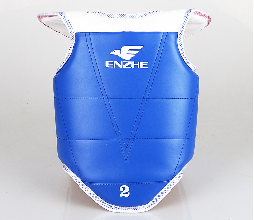 Chest protector adult child red blue double sided ... – Grandado