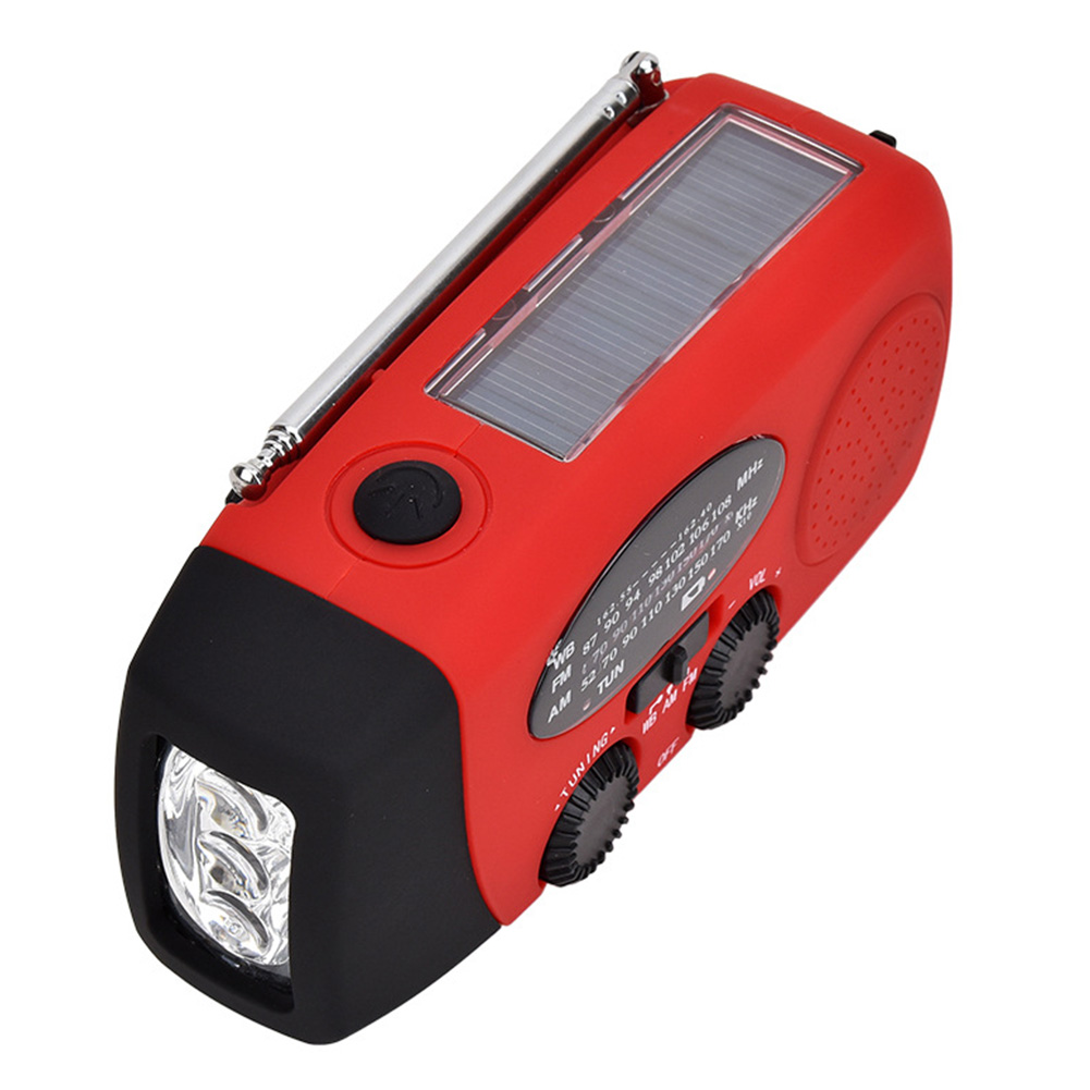 Multifunctionele Hand Crank Solar Dynamo Powered A... – Vicedeal