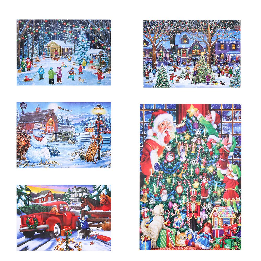 1000 Stuks/set Kerst Puzzel Kinderen Adult Xmas Sn... – Grandado