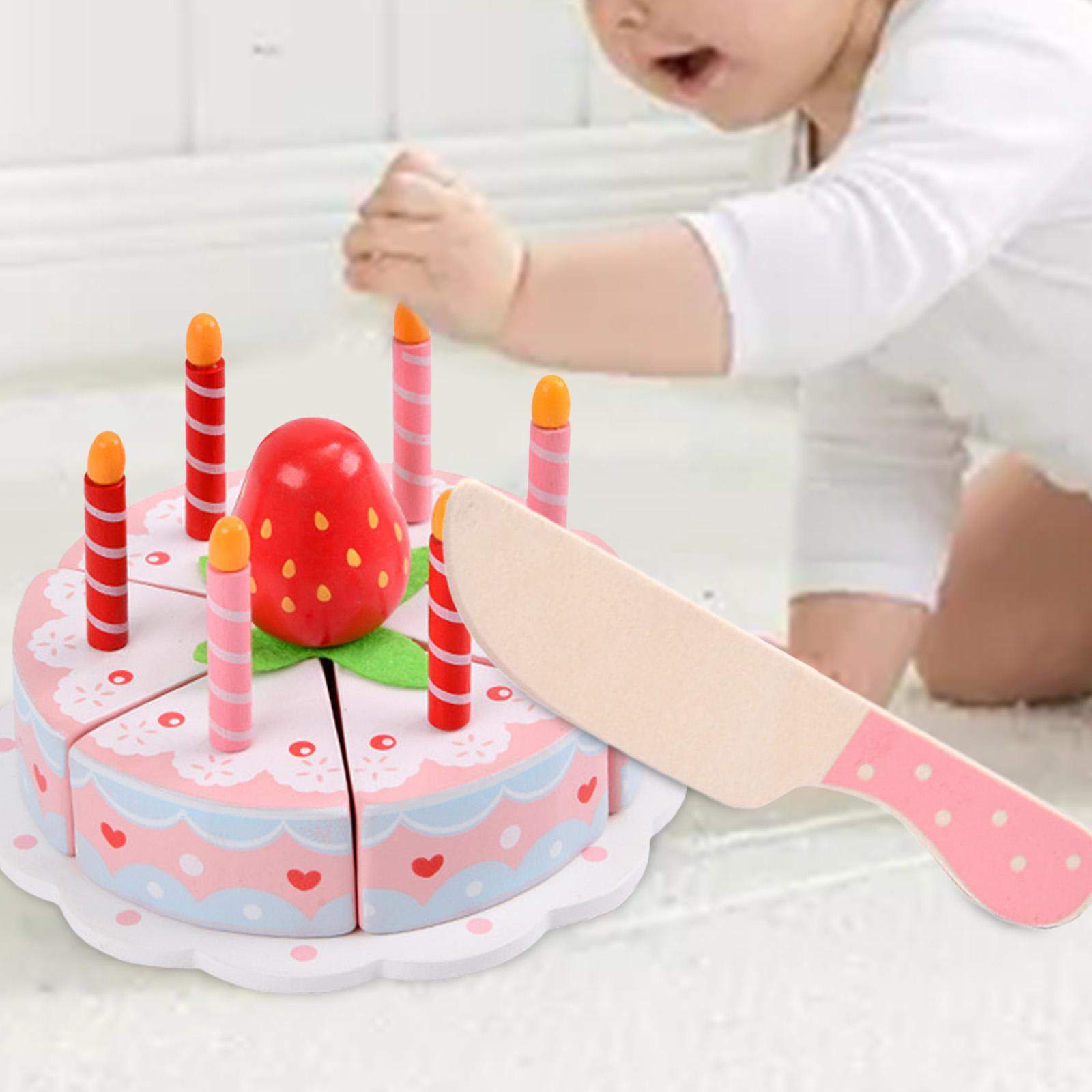 DIY Birthday Cake Toy Play Cake Toy Food Pretend P... – Grandado