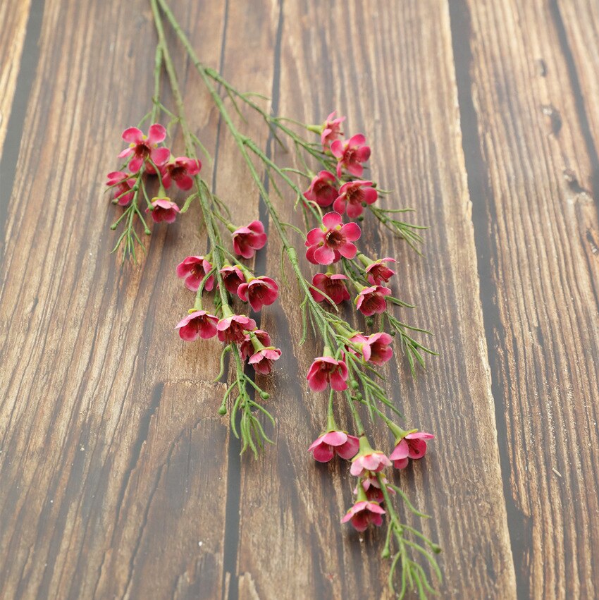 Artificial Flower Silk Cherry Spring Plum Peach Bl... – Grandado