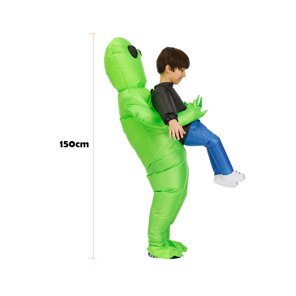 Alien Opblaasbare Halloween Kostuum Partij Fancy D... – Grandado