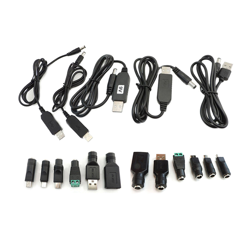 USB 5V to 9v 12v 12.6V 8.4v boost line power to DC... – Vicedeal