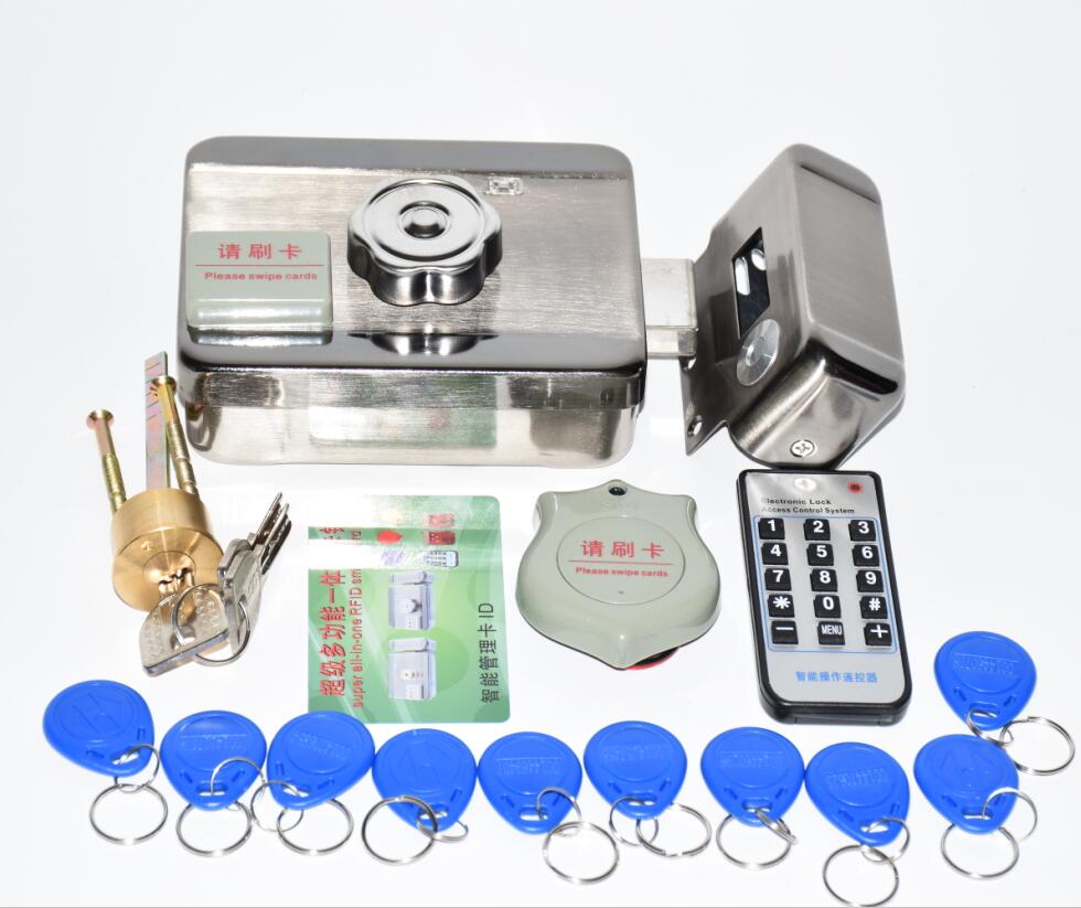 12VDC Gate door Electric Lock RFID integrated mute... – Grandado