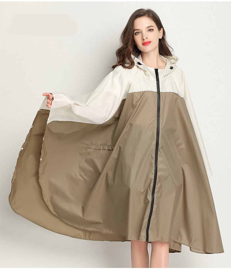 Fashionable adult men and women lightweight cape r... – Grandado