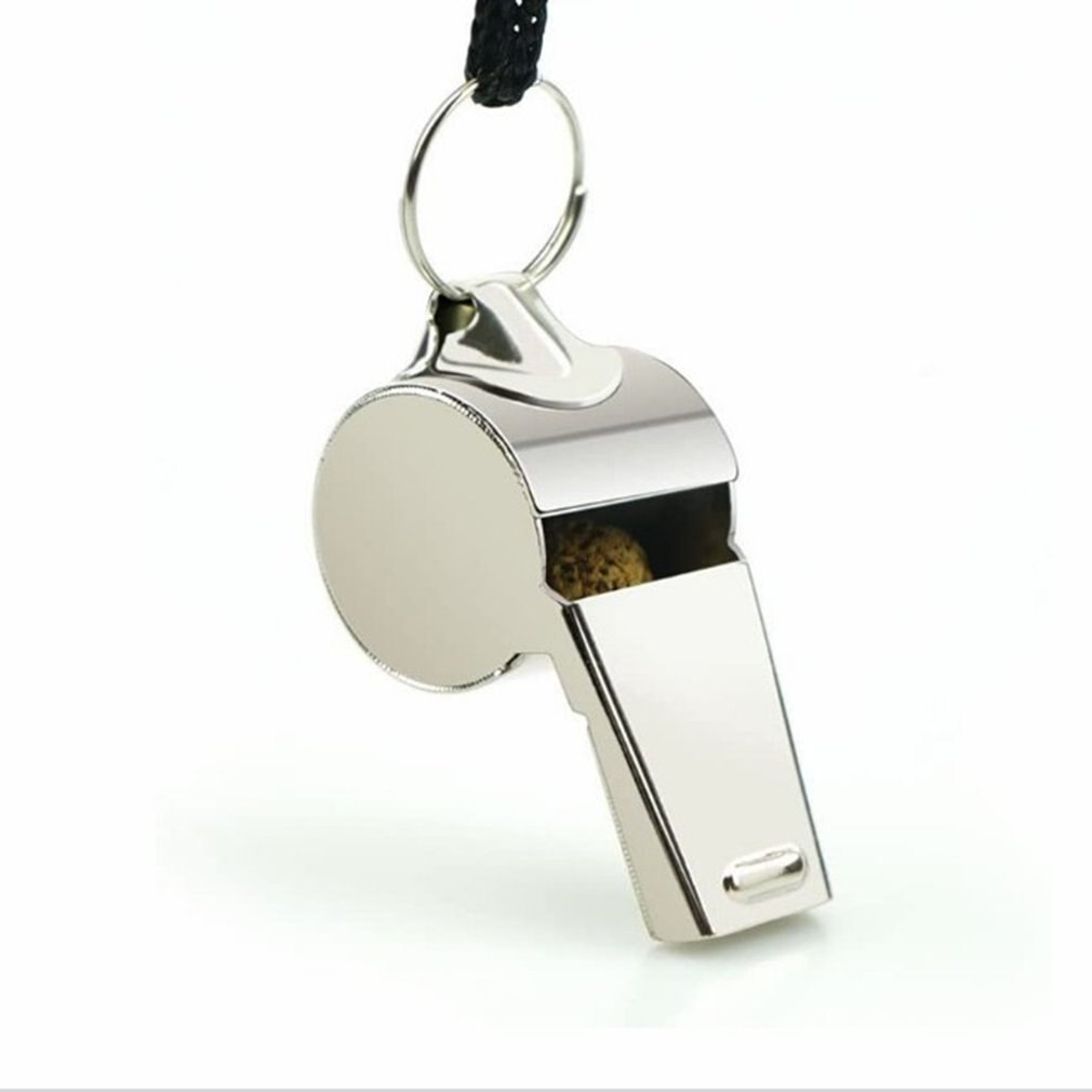 Stainless Steel Whistle With Lanyard First Aid Fan... – Grandado