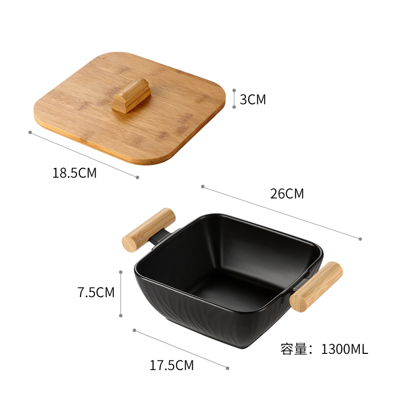 Nordisk keramisk fad køkkensalat frugttallerken me... – Grandado