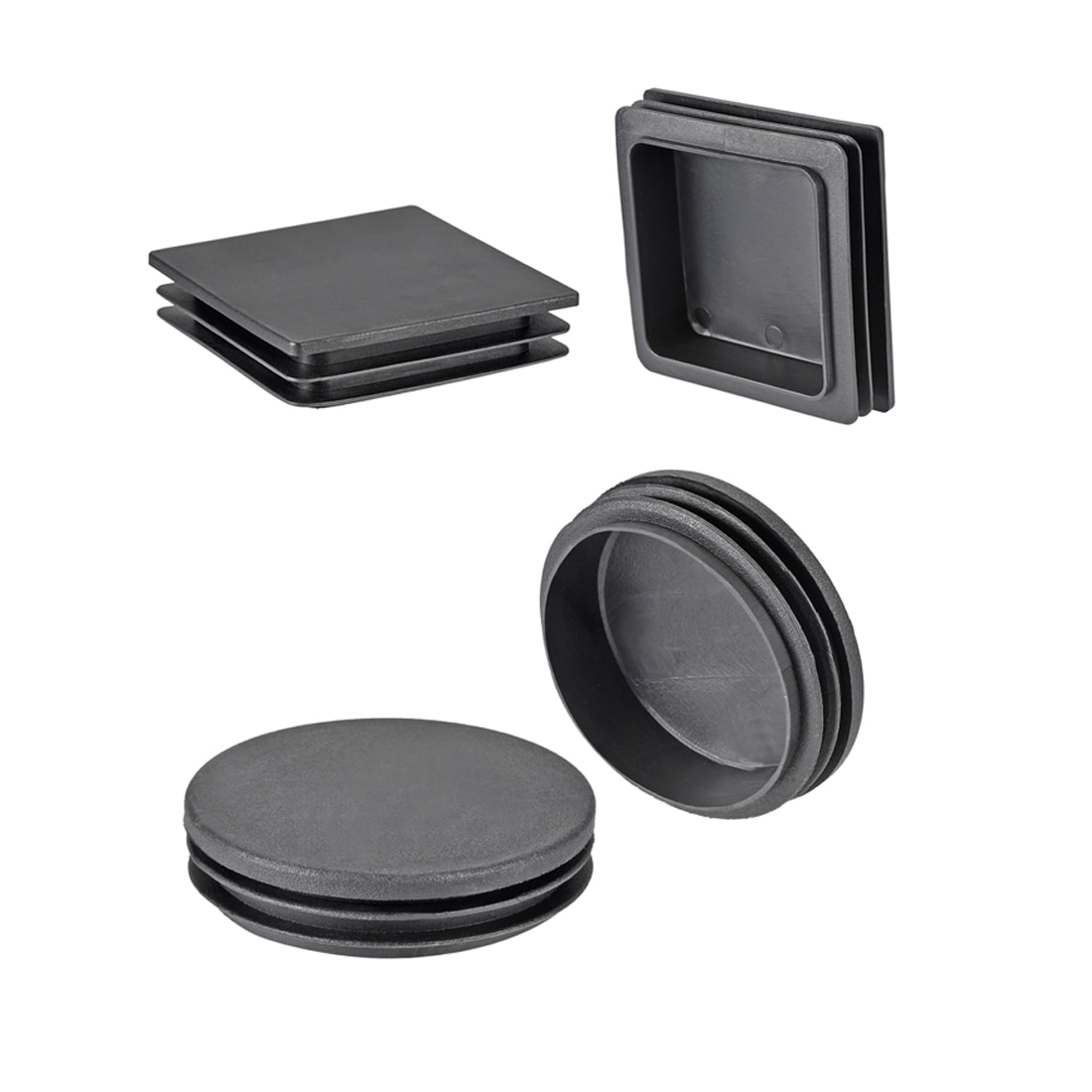 Uxcell 4-24Pcs Tubing Plug Round Post End Caps 70m... – Grandado