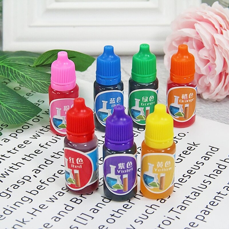 7 Colors 10ml Handmade Soap Dye Pigments DIY Liqui... – Grandado