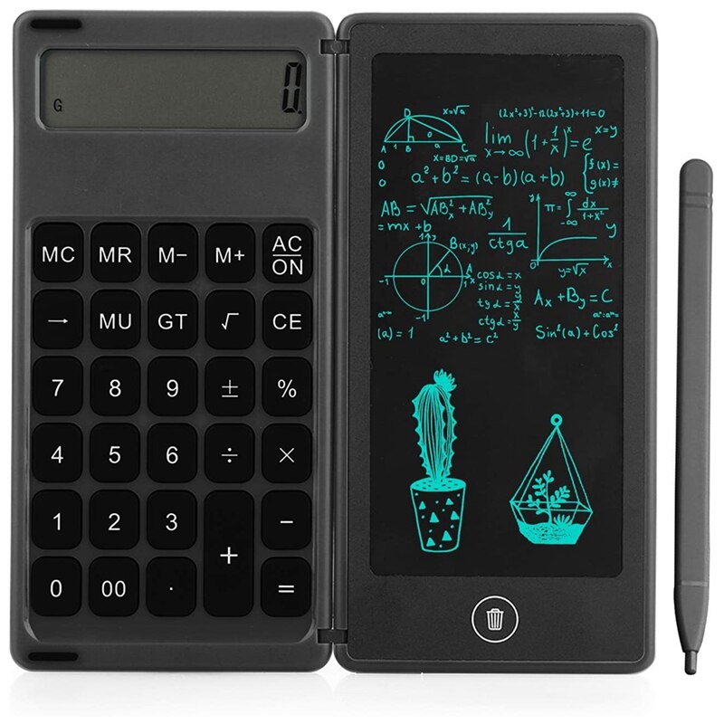Calculator Notepad 6 Inch LCD Writing Tablet Digit... – Vicedeal