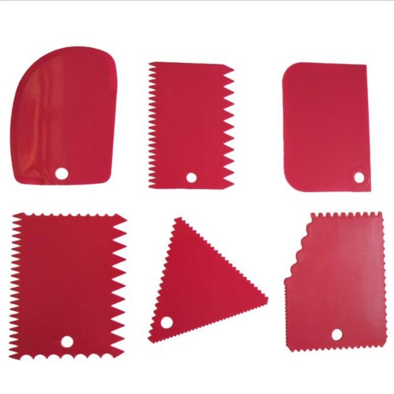 6 Stks/set Herbruikbare Deeg Cutter Plastic Spatel... – Grandado