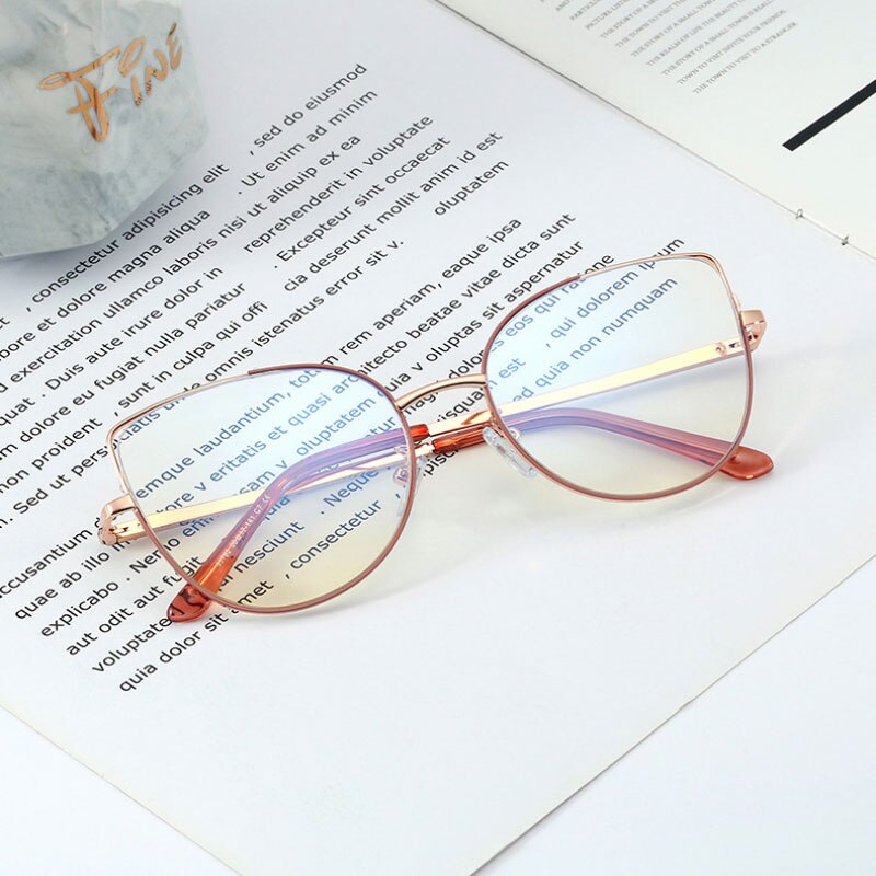 Beautiful Women Eyeglasses Frame UV400 Anti-Reflec... – Grandado