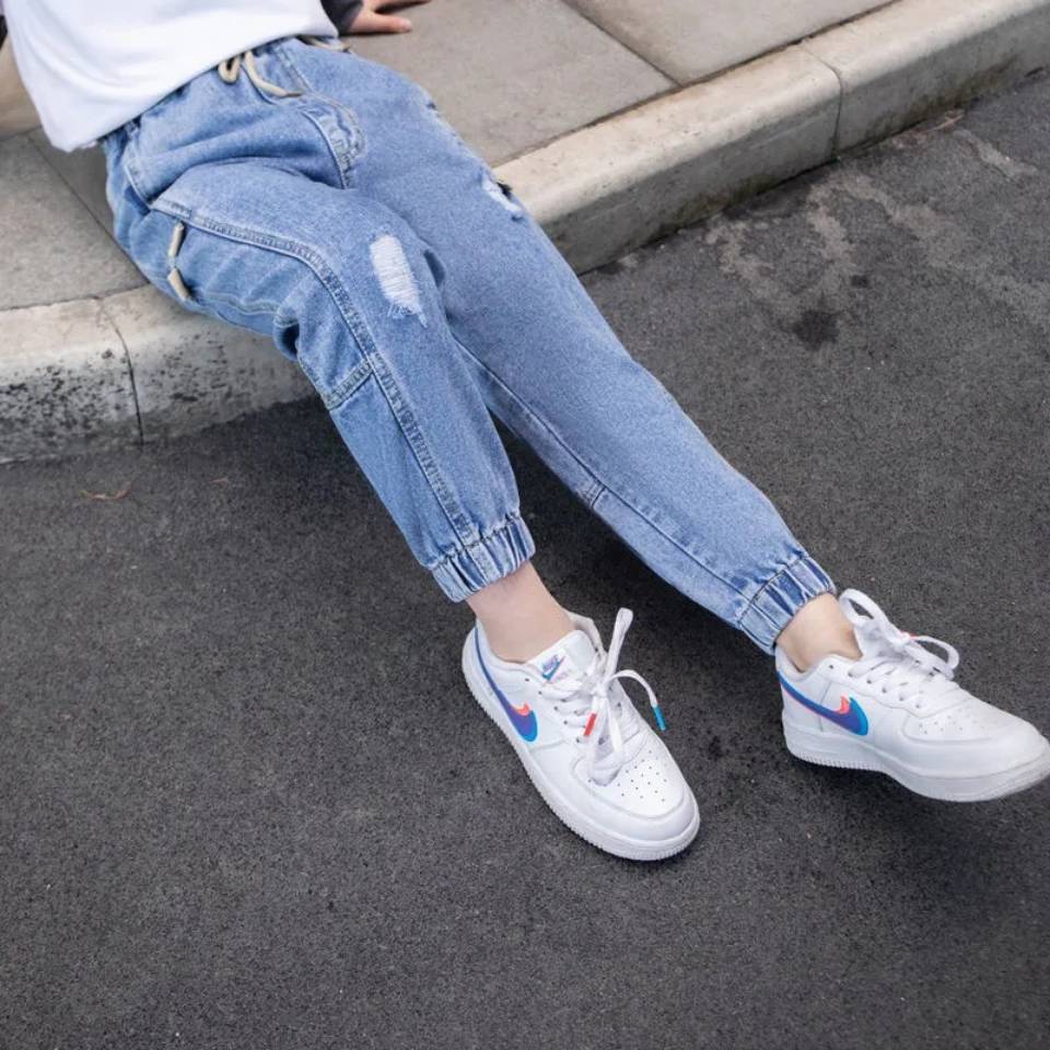 Children Boys Jeans Spring Kids Denim Pants Boys C... – Grandado