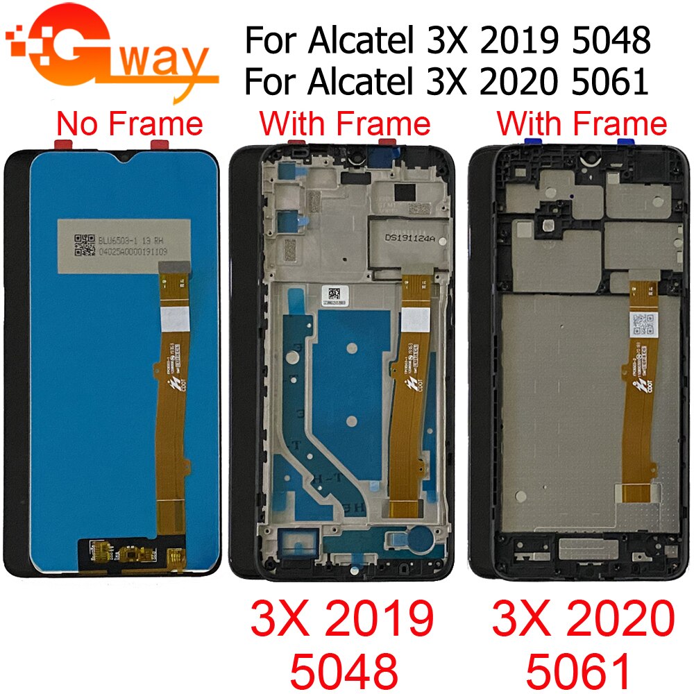 For ALCATEL 3X 5048y OT5048Y 5048U 5048 OT5048 LCD... – Grandado