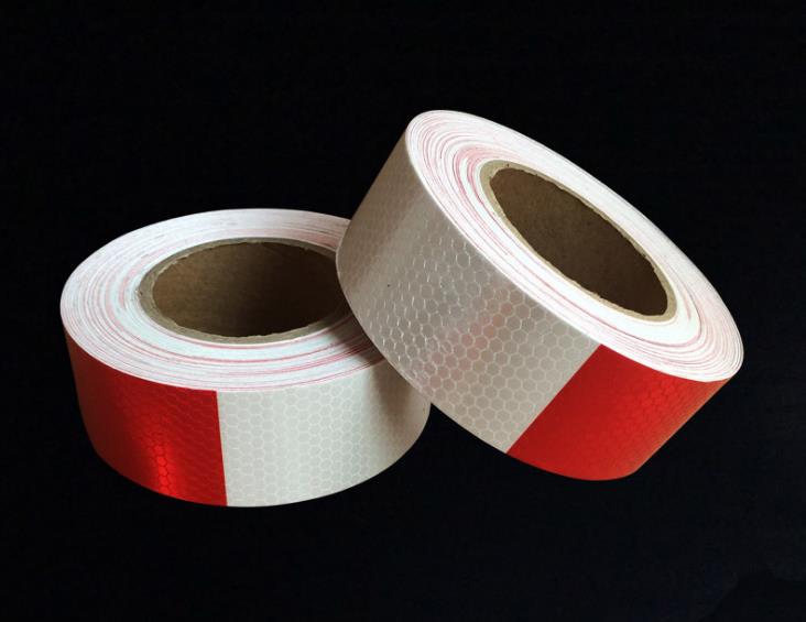 5cm*45m Self-adhesive PVC reflective warning safet... – Grandado